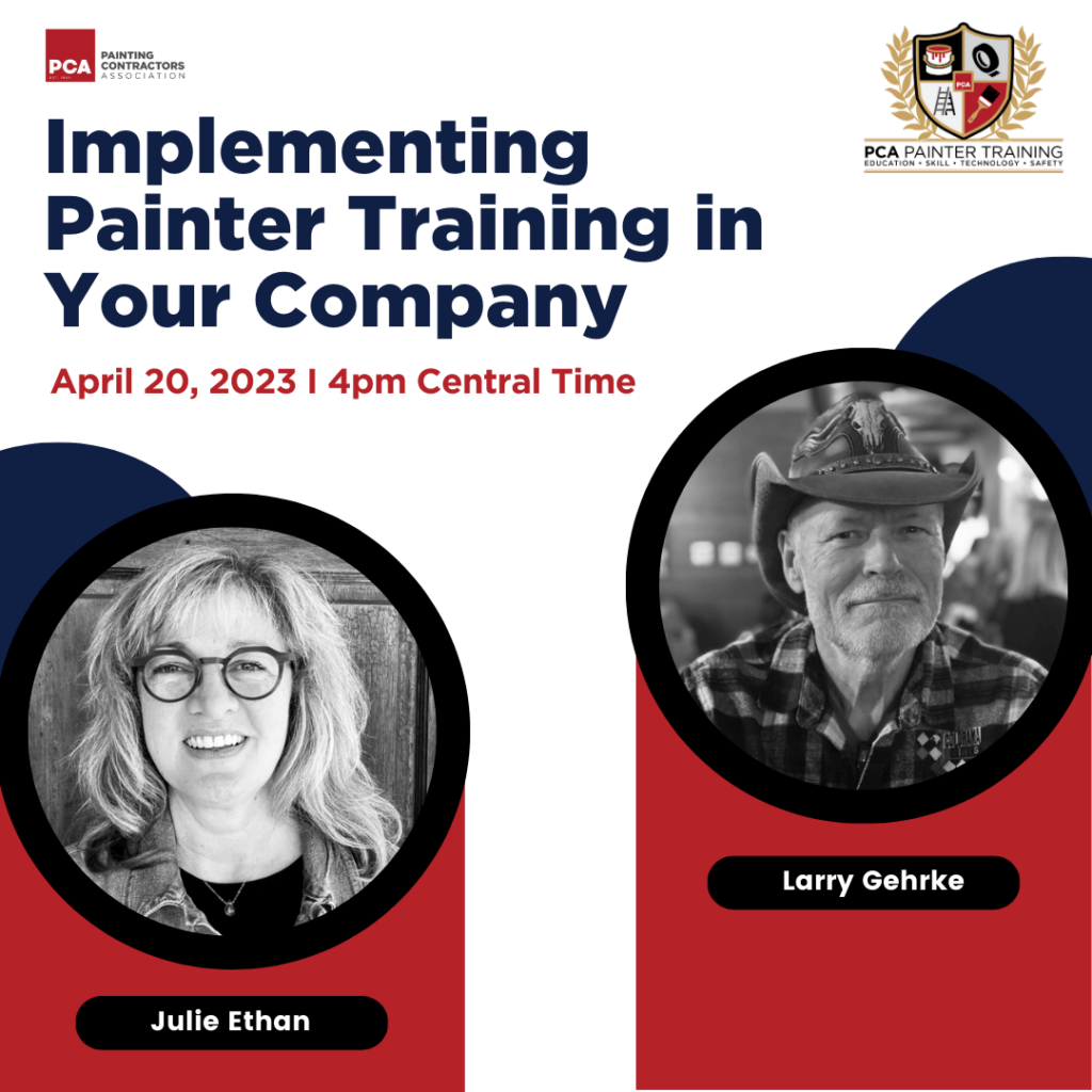 Implementing Painter Training in Your Company - PCA