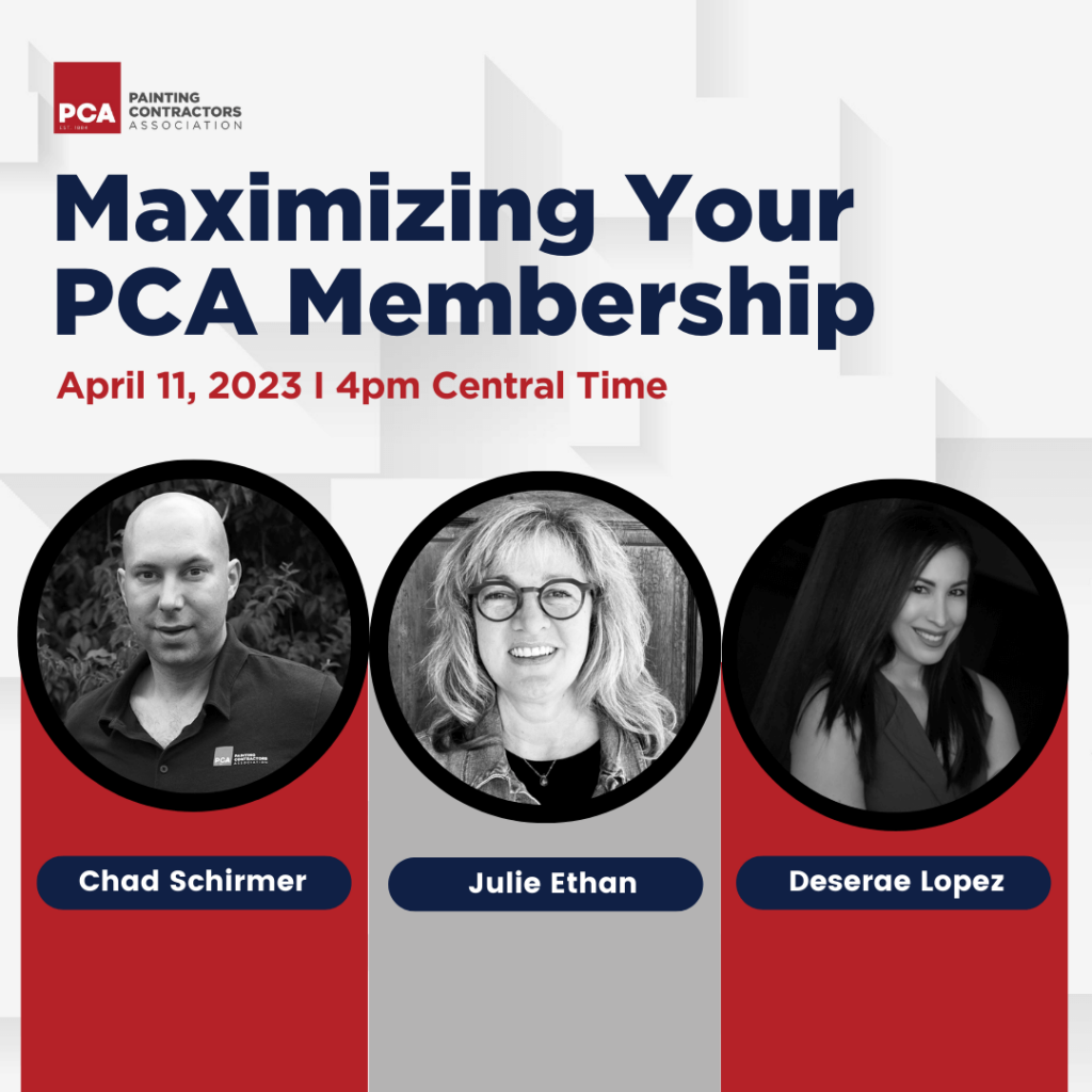 Maximizing Your PCA Membership - PCA